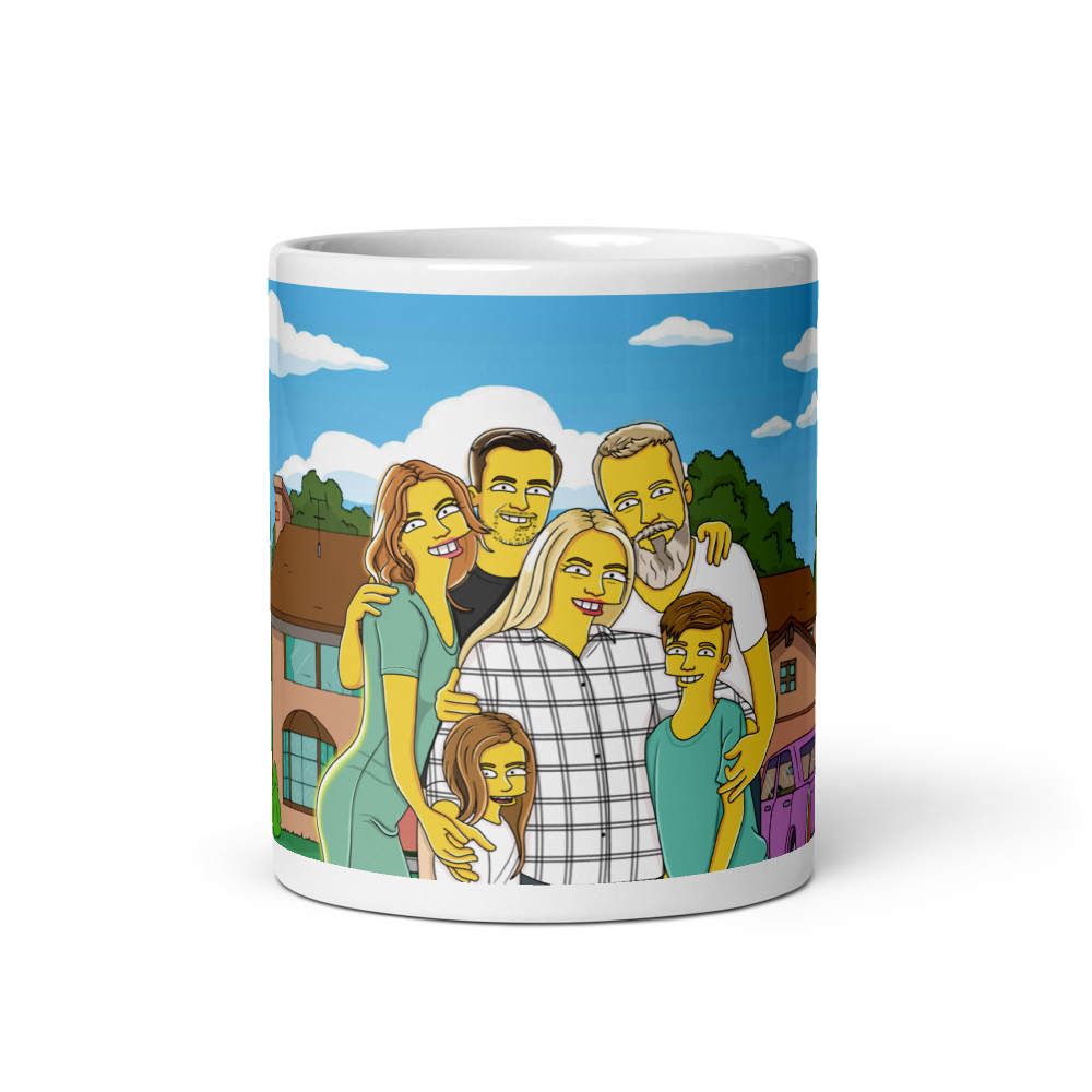 Custom Simpsons Mug – Simpsonize Me